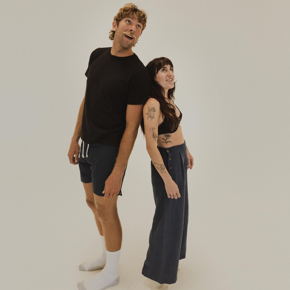 Olema Linen Pants - Navy – Daydream Surf Shop