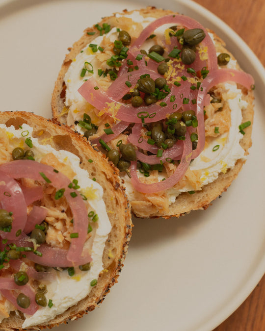 Serving Boil & Bake bagels!